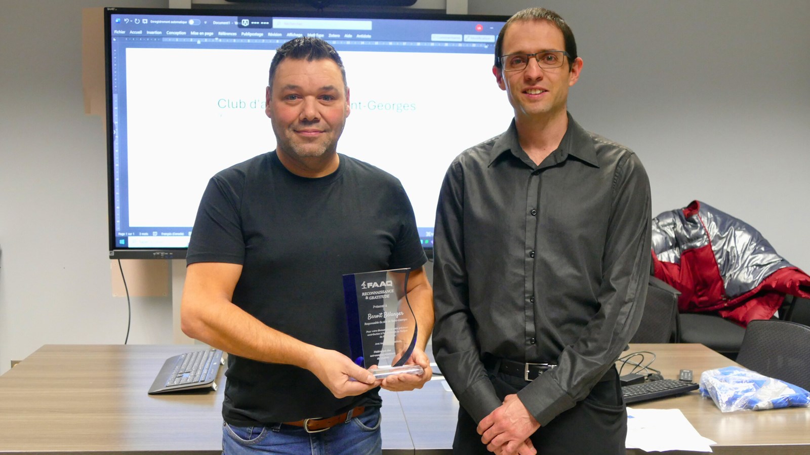 Benoît Bélanger honoré pour son rôle clé lors de l’éclipse totale du 8 ...